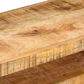 TV stolek 110 x 30 x 40 cm masivní mangovníkové dřevo 337064