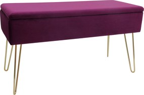 XXXLutz TRUHLOVÁ LAVICE, textil, 75/42/30 cm Echtwerk - Taburety - 003504021903