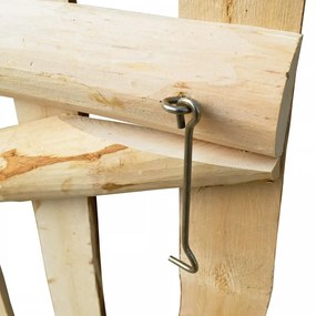 Zahradní branka - lískové dřevo | 100x60 cm