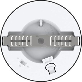 Stropní LED svítidlo Evora Round, 1x LED 6w, 3000-6000k, 3CCT, b