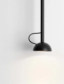 LED černá moderní svítilna Ola