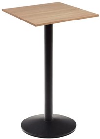 Přírodní barový stůl Kave Home Esilda 60 x 60 cm