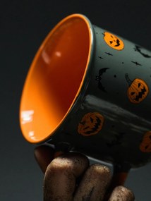 Sinsay - Keramický hrnek s halloweenským motivem - vícebarevná