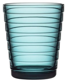 Sklenice Aino Aalto Sea Blue 220 ml - set 2 ks Iittala