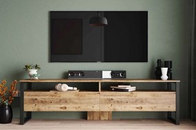 Designový TV stolek Edolie 180 cm borovice