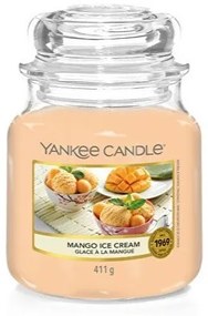 Yankee Candle vonná svíčka Classic ve skle střední Mango Ice Cream  411 g