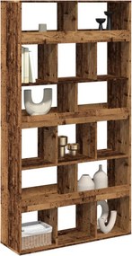 Dělicí stěna old wood 100 x 33 x 187,5 cm kompozitní dřevo 3309544