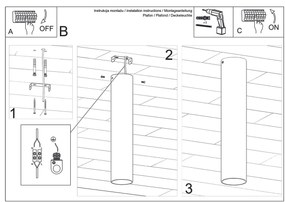 Stropní svítidlo Lagos, 1x zlaté kovové stínítko, (30 cm)