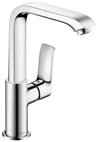 Hansgrohe Metris - Páková umyvadlová baterie s odtokovou soupravou Push-Open, chrom 31187000