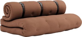 Karup Design  Futonová pohovka BUCKLE-UP - 759 Jílově hnědá