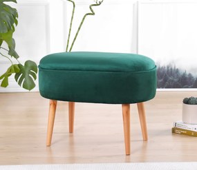 Atelier del Sofa Taburet Moile - Green, Zelená