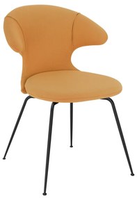 Židle Time Flies Barva nohou:: černá, barva potahu:: oranžová