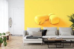 Fototapeta Žluté Boxerské Rukavice Samolepící tapety 416x254