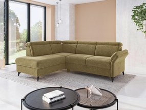 XXXLutz ROHOVÁ SEDAČKA, textil, olivově zelená Sit & More - Sedací soupravy - 00014402585N