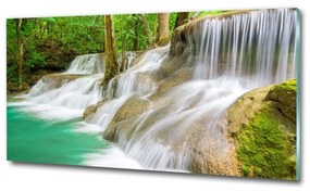 Wallmuralia Foto-obrah sklo tvrzené Vodopády 100x50