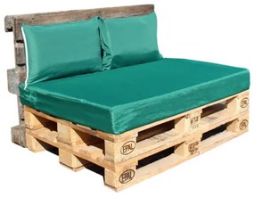Polstr na paletový nábytek s polštáři Emerald