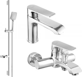 Mexen Pecos DS62 koupelnová sada, chrom - 72703DS62-00