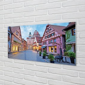 Obraz na skle Germany Staré Město 125x50 cm