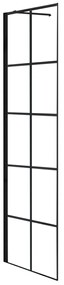Rea - MOLIER sprchová stěna 80 x 190cm, černá, REA-K8412