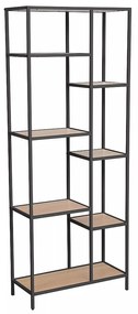 Regál Costa A 70 cm dub přírodní/černý