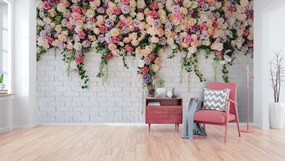 Malvis ® Tapeta růže na zdi Vel. (šířka x výška): 216 x 140 cm