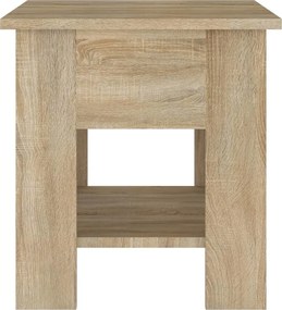 vidaXL Konferenční stolek 40 x 40 x 42 cm kompozitní dřevo [810274] Barva: dub sonoma