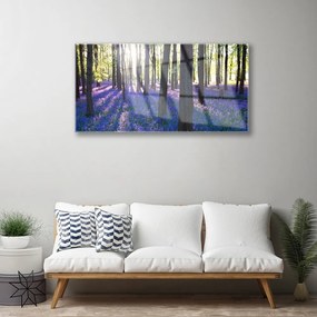 akrylový obraz Les Příroda 100x50 cm