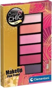 Clementoni Crazy CHIC Teen: MakeUp Eyes Pink Power / od 6 let
