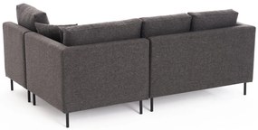 Hannah Home Modulová pohovka MINO antracitová 825BLC1725