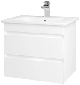 Dřevojas Koupelnová skříň MAJESTY SZZ2 60 Varianta: M01 Bílá mat / M01 Bílá mat