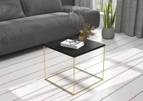 ADRK Furniture Konferenční stolek ELENA 50x50 CT-ELE-G-B
