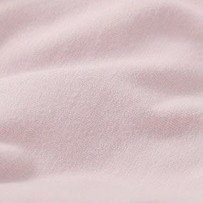 Goldea bambusové elastické prostěradlo - světle růžové 90 x 200 cm