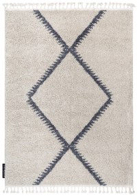 Dywany Łuszczów Kusový koberec Berber Maknes B5910 cream and grey - 120x170 cm