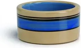 Beeztees STRIPES Miska pro kočky modrá 11.5cm
