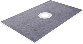 Vodotěsná sprchová souprava Vanička 121,9 × 182,9 cm s centrálním odtokem ABS