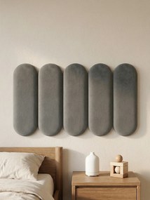 Sinsay - Čalouněné stěnové panely 5 pack - šedá