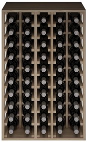 Expovinalia Regál na víno CANEDO MAGNUM Materiál a odstín: Borovice s černým nátěrem