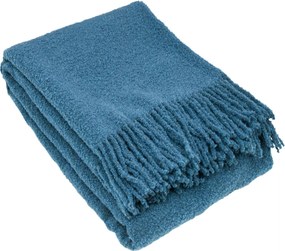 Pléd Boucle 140x200cm blue
