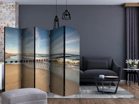 Paraván Sea Breeze Dekorhome 225x172 cm (5-dílný)