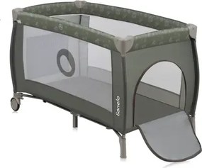 LIONELO Postýlka cestovní Sven Plus Beige Olive / od 0 do 3 let / do 1
