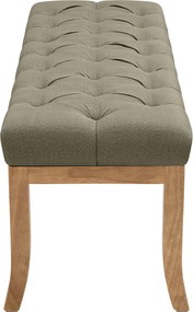 Lavice Ramses látka světlý antik 100 – taupe