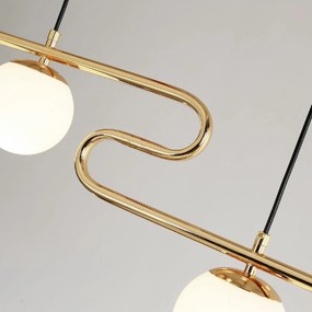 Toolight Závěsné moderní osvětlení Modern APP1599-5CP Gold