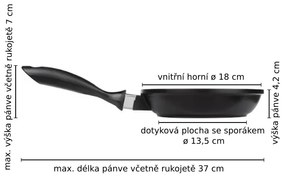 Kela KL-11560 KERROS 18cm, greblon