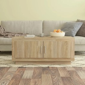 vidaXL Konferenční stolek 102 x 50 x 45 cm kompozitní dřevo [817232] Barva: šedá sonoma