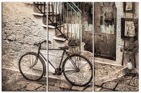 Obraz na plátně - Stará ulice v Itálii 1153FB (135x90 cm)