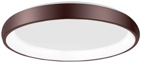 OnaDnes -20% Hnědé kovové stropní LED světlo Nova Luce Albi 61 cm