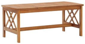 Konferenční stolek 102 x 50 x 43 cm masivní akáciové dřevo 310265