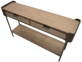 Designová konzole Ekewaka 120 cm hnědá