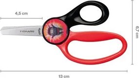 Dětské nůžky Fiskars Magic Morph, nindža, pro děti 6+, 13 cm (1064075)