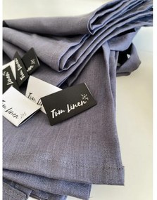 Tom Linen Lněná utěrka Dark Grey Velikost: 50x60xm